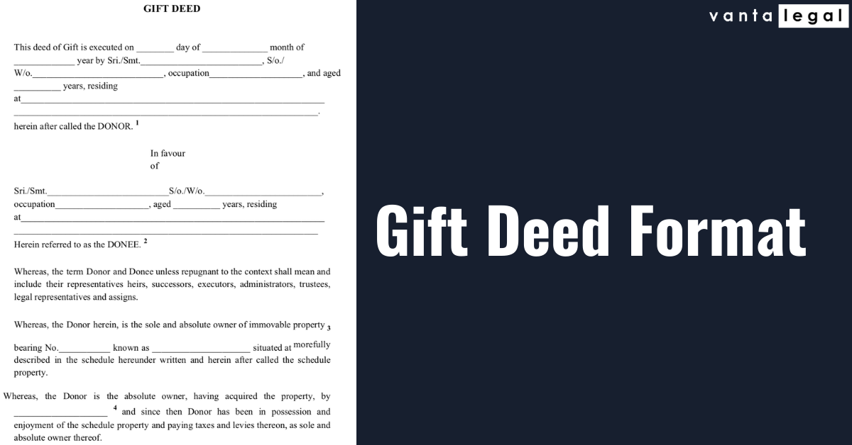 Procedure for Gift Deed Registration: Step by step guide | According To ...